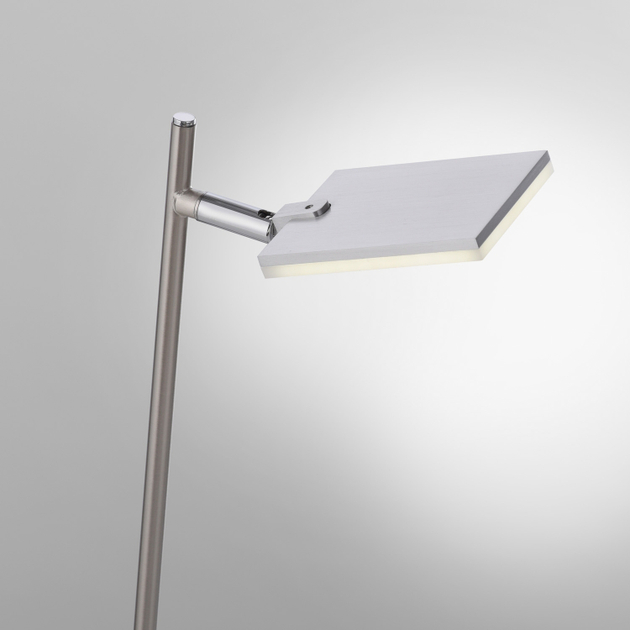 LED-Stehlampe PURE MIRA Aluminium - Kunststoff - 1-flammig - H 131 cm